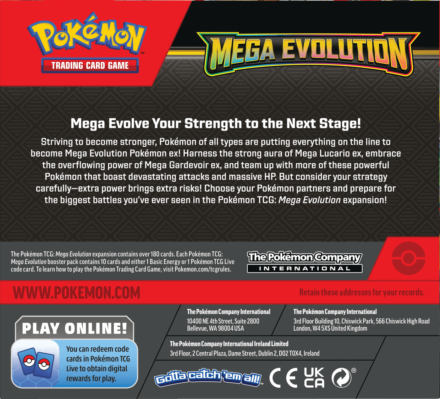 Pokémon TCG: Mega Evolution - Booster Box (36) - strefakart.pl