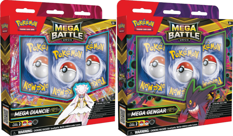 Pokemon TCG: Mega Battle Deck - Mega Diancie ex / Gengar ex - strefakart.pl